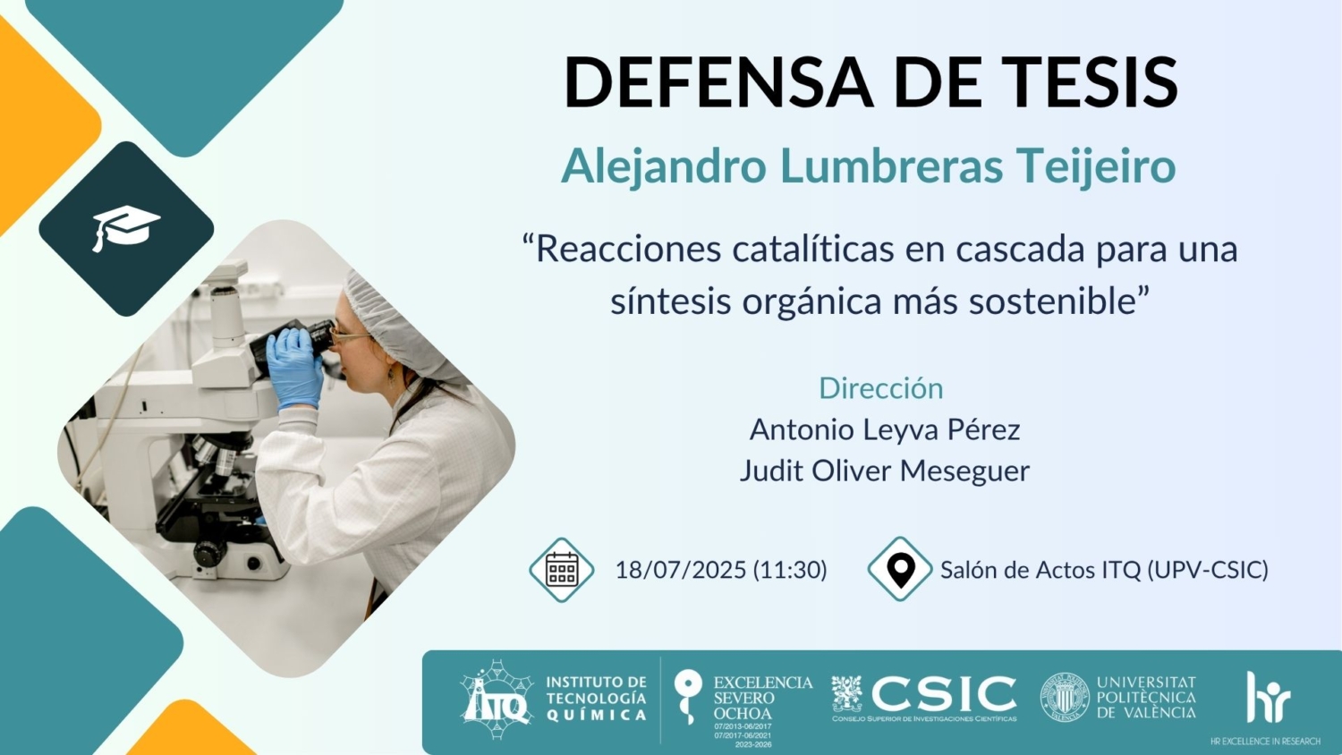 Tesis: Reacciones catalíticas en cascada para una síntesis orgánica más ...